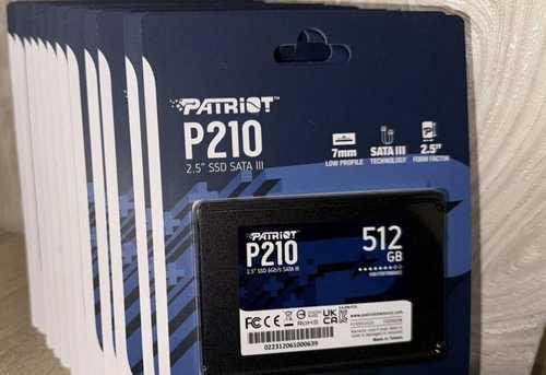 SSD накопитель Patriot Memory 512 GB