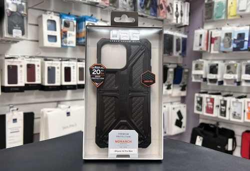 Чехол UAG Monarch iPhone 14 Pro Max Карбон