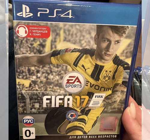 Fifa 17 ps4 диск