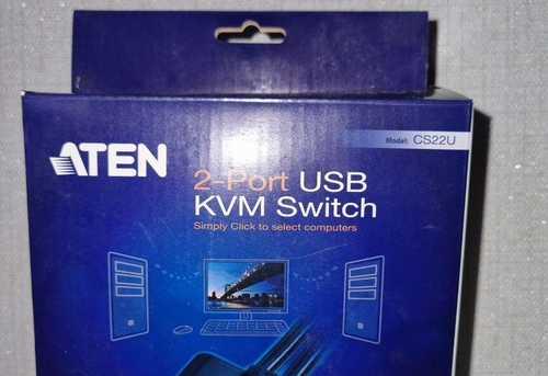 Aten 2-port usb hd aydio/video KVM Svitch