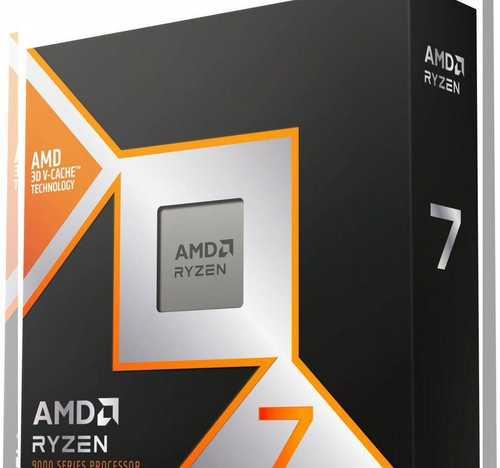 AMD Ryzen 7 9800X3D AM5, 8 x 4700 мгц