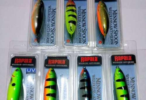 Блесна колебалка - незацепляйка Rapala Minnow Spoo