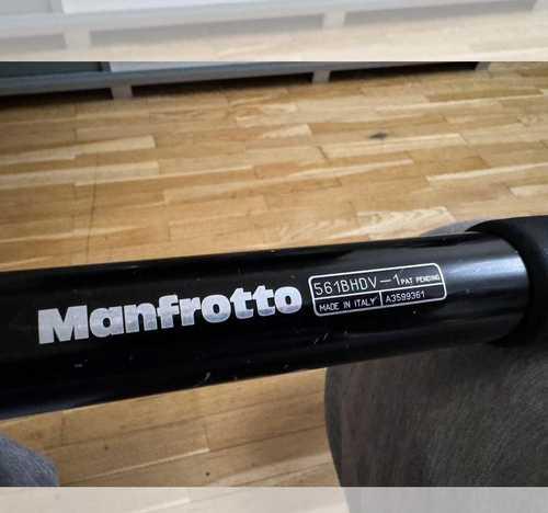 Монопод Manfrotto 561bhdv-1 с головой 701HDV