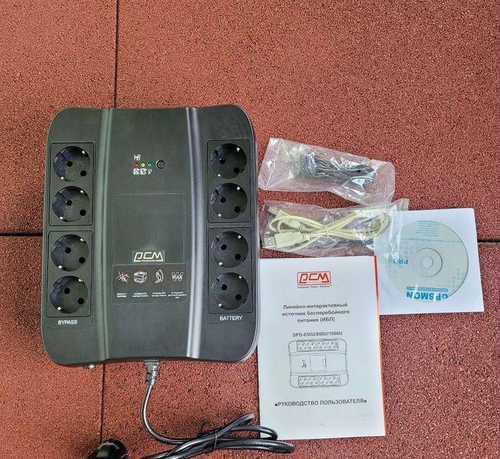 Ибп Powercom Spider SPD-650U