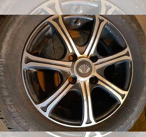 Литые диски r14 на daewoo nexia