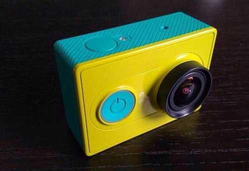 Экшн камера Xiaomi Yi 2K 30fps Зеленая Отличное со