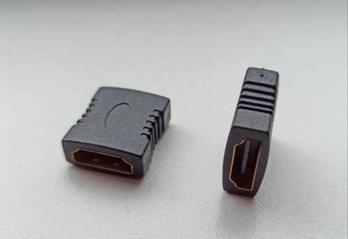 Hdmi соединитель (адаптер-переходник) мама - мама