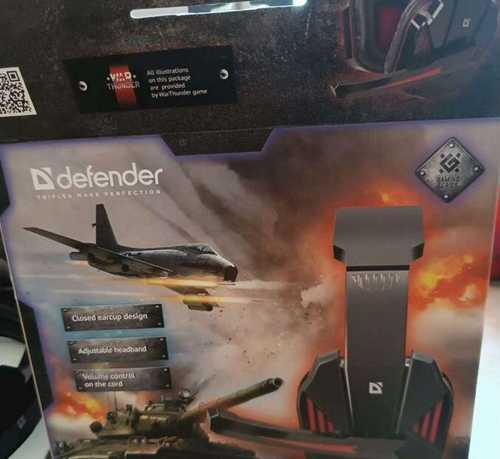 Defender warhead g-260 игровые наушники новые