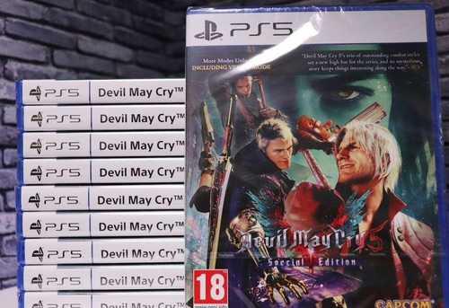 Devil May Cry 5 PS5 диск