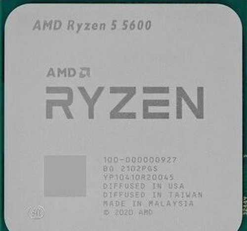 Процессор AMD Ryzen 5 5600 на гарантии