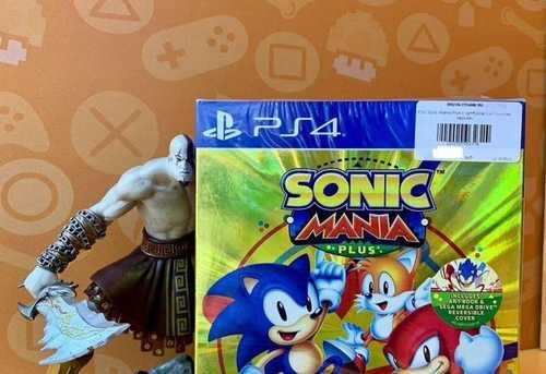 PS4 Sonic Mania Plus с артбуком