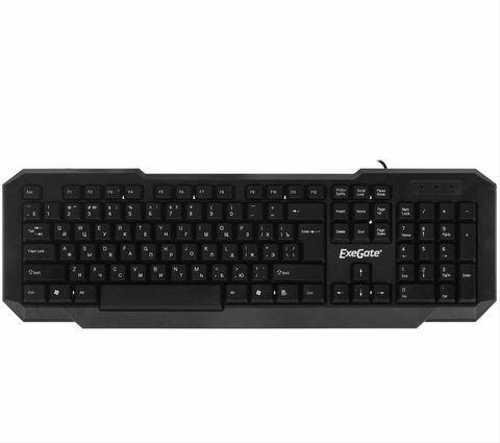 Клавиатура проводная ExeGate LY-404 черная