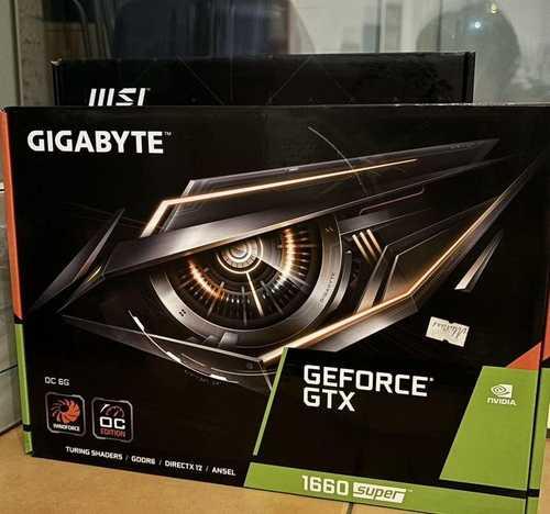 Видеокарта Gigabyte gtx 1660 super 6 гб