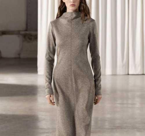 Платье шерстяное zara