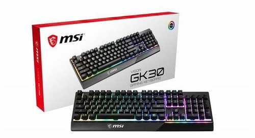 Игровая RGB клавиатура MSI Vigor GK30