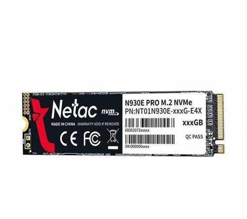 SSD диск netac M.2 N930E 256Gb PCIe NVMe 3.0 x4