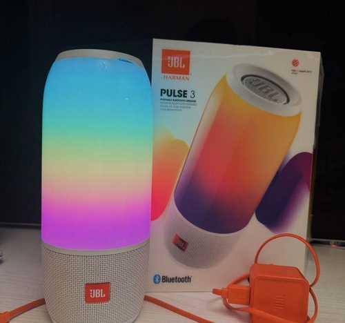 Портативная колонка JBL Pulse 3, белый