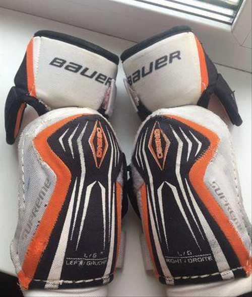 Налокотники хоккейные bauer