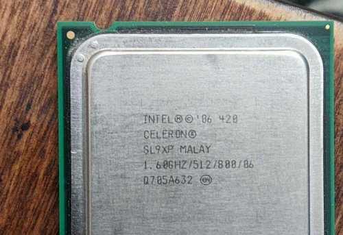 Процессор intel celeron