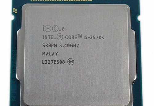 Процессоры CPU Intel Core i5-3570K, i5-3470