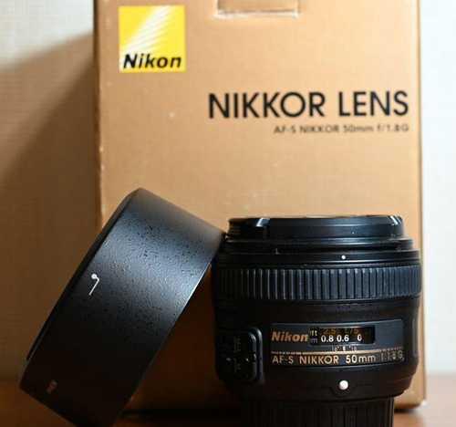 AF-S nikkor 50 mm 1/1,8 G