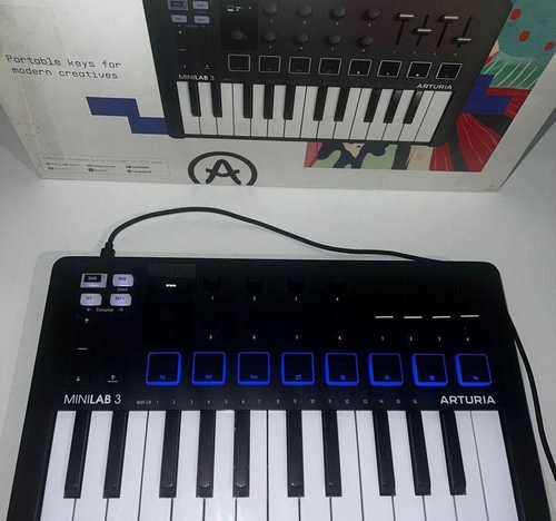 Arturia MiniLab 3 black Edition