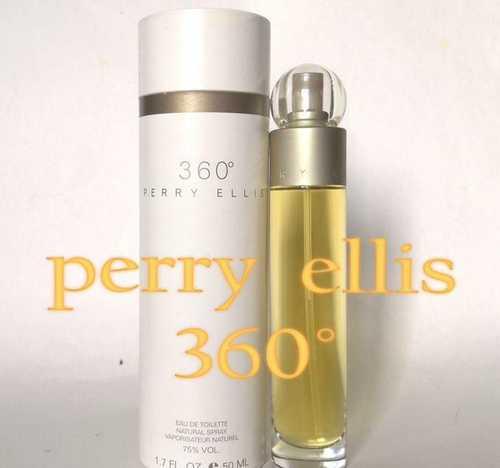 Туалетная вода Perry Ellis 360 50 мл винтаж