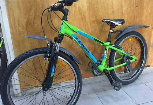 Велосипед подростковый Trek MT 220 зел/син