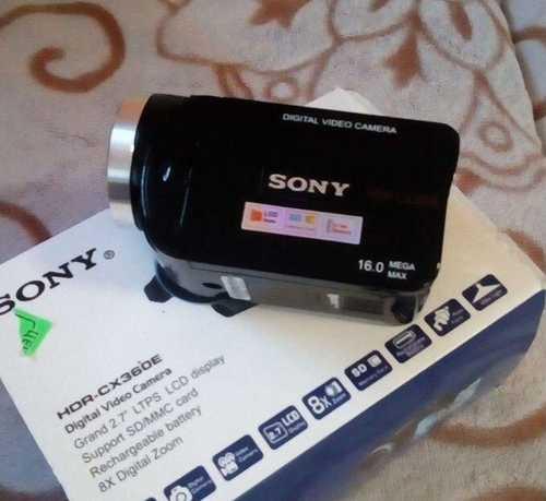Видеокамера sony hdr cx360Е