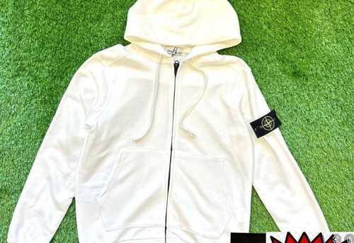 Кофта Stone island zip hoodie зипка