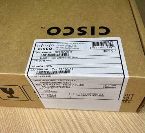 Точка доступа Cisco Catalyst 9115AX новая