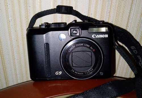 Фотоаппарат Canon PowerShot g 9