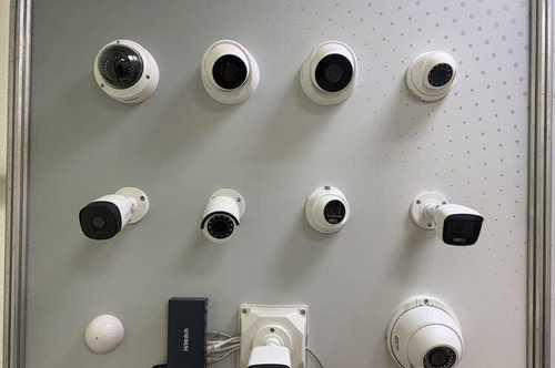 Камеры видеонаблюдения, видеорегистраторы