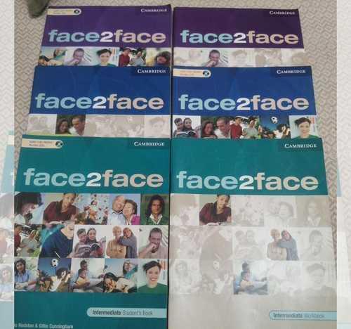 Face2face учебник и тетрадь