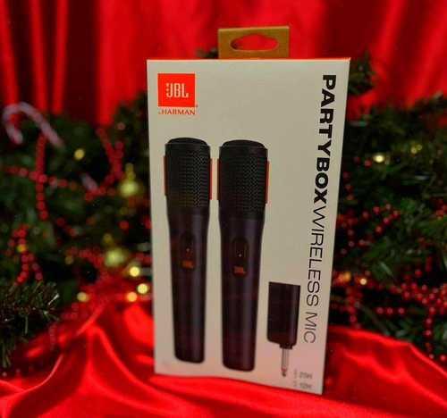 Беспроводной микрофон jbl partybox mic