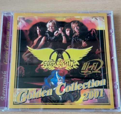 CD Aerosmith "Golden Collection 2000" mint Россия