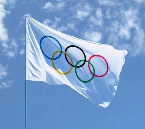 Флаг олимпийский 135х90 см
