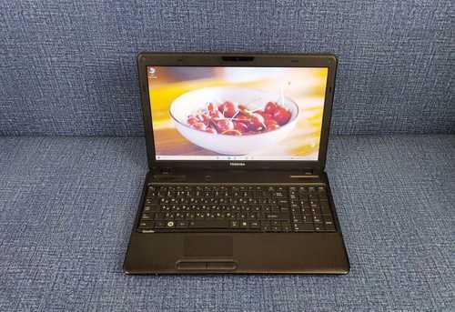 Ноутбук 15.6" Toshiba SATELLITE C660-1WT, 240 ГБ, Core i3-2310M, RAM 8 ГБ, Intel HD Graphics 3000