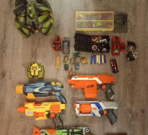 Бластер nerf,монстр шокер,конструктор и т.д