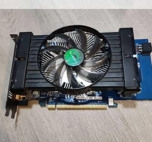 Видеокарта amd radeon hd 7770 1GB rev 2.0