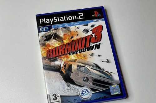 Burnout 3 Takedown (диск, PS2)