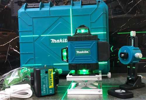 Лазерный уровень makita 4d нивелир 16 линий