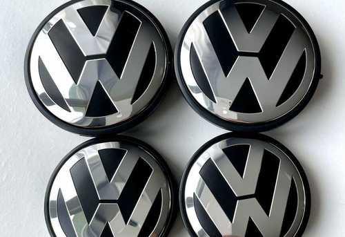 Колпачки заглушки на литые диски Volkswagen 65 мм