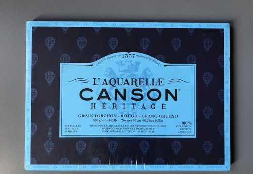 Хлопковая бумага Canson Heritage rough 26x36