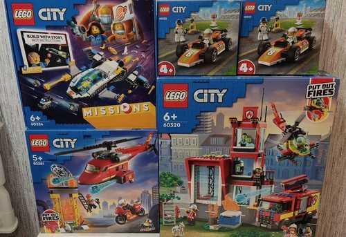 Конструктор Lego City 60354 и 60322