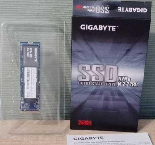 Ssd m2 nvme 256gb gigabyte