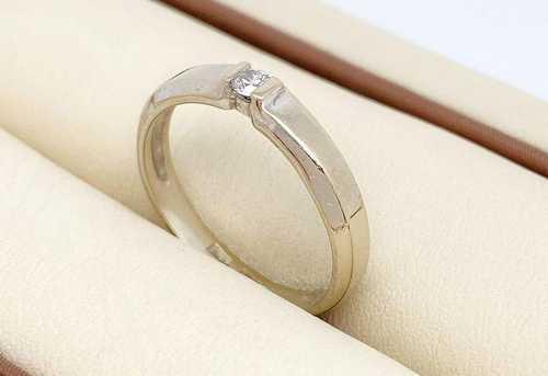 Золотое кольцо с бриллиантом 585пр. размер: 16,8