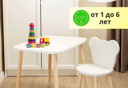 Комплект детской мебели стол и стул мишка