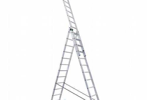 Трехсекционная алюминиевая лестница LadderBel LS31