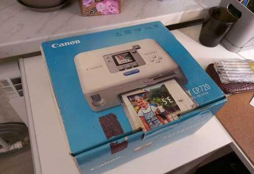 Принтер Canon selphy cp720